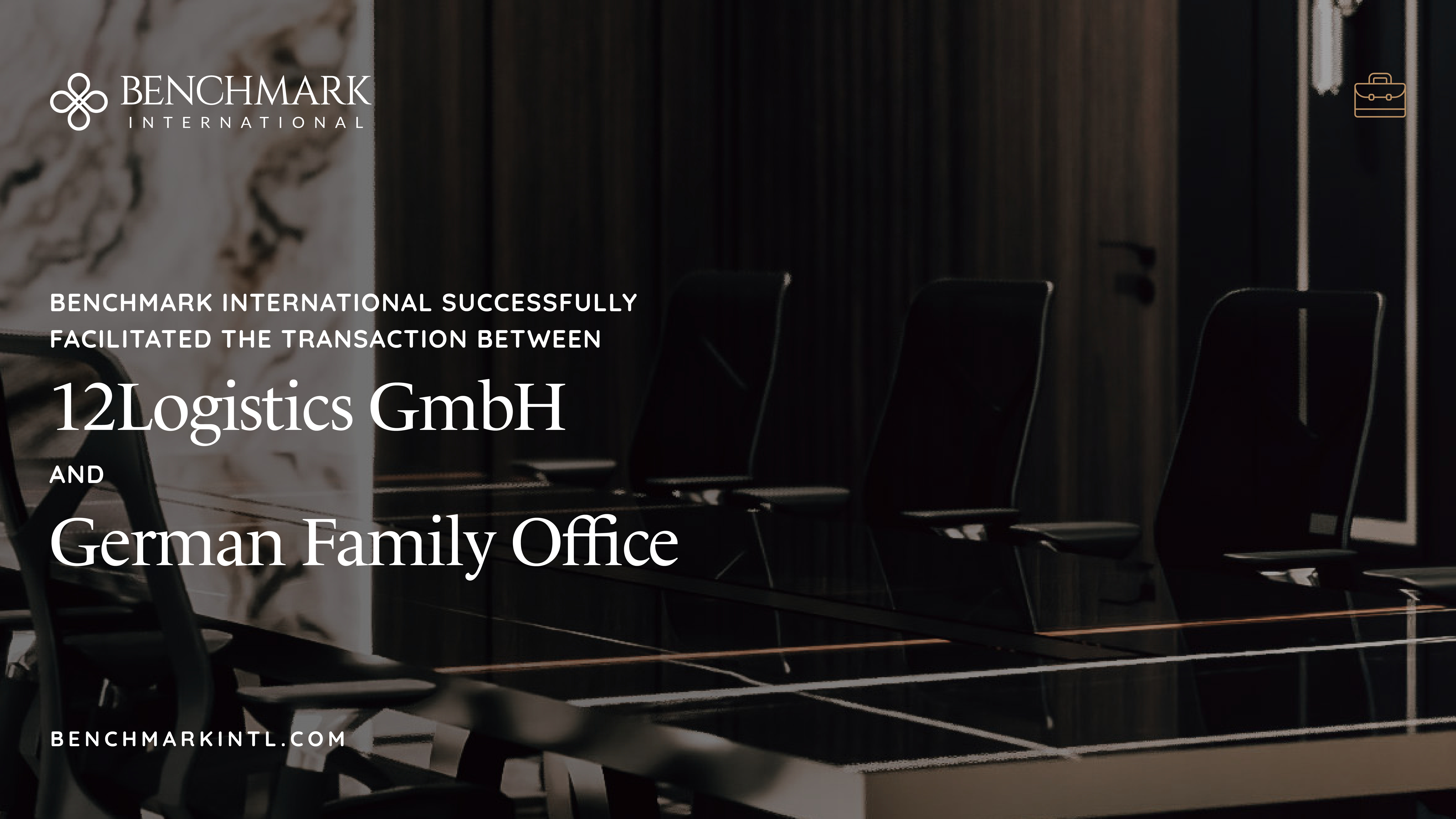 Benchmark International Advises on Partial Sale of 12Logistics GmbH to ...