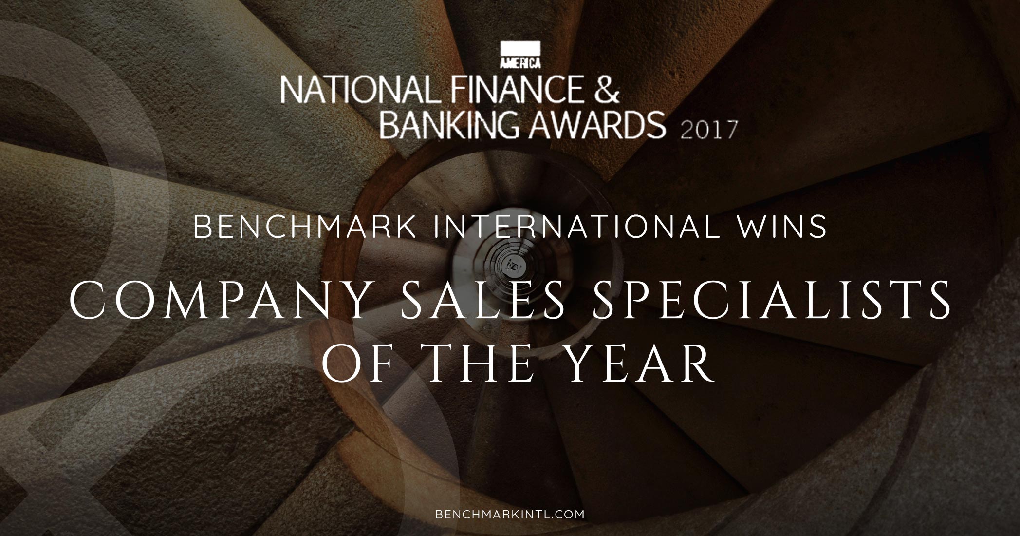 Benchmark International Awarded Company Sales Specialists Of The Year