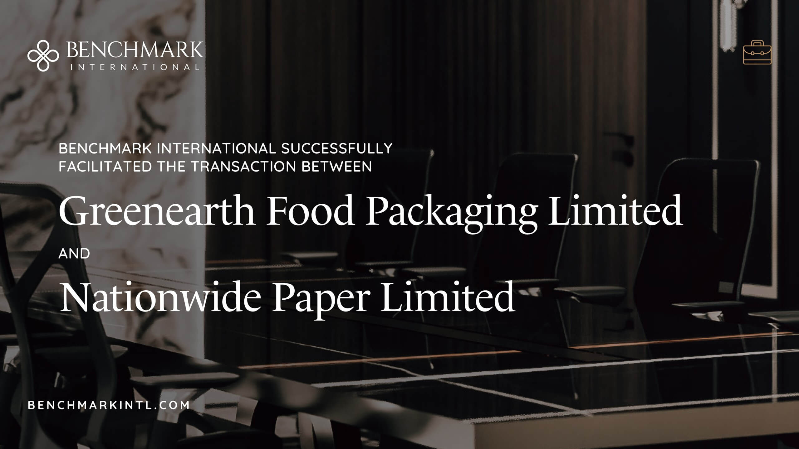 Benchmark International facilita con éxito la adquisición de Greenearth ...
