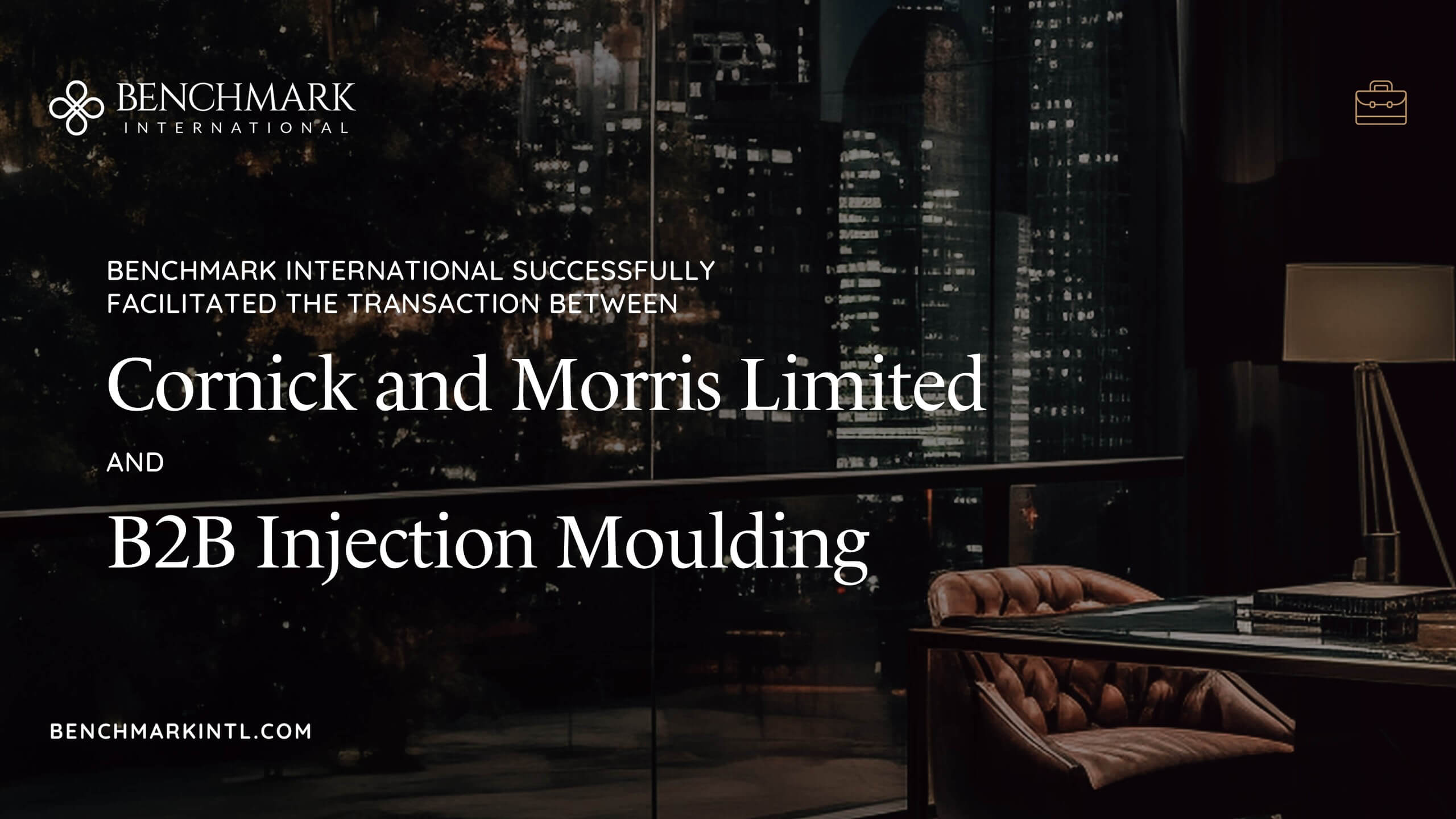 Benchmark International facilita con éxito la transacción entre Cornick and Morris Limited y B2B ...
