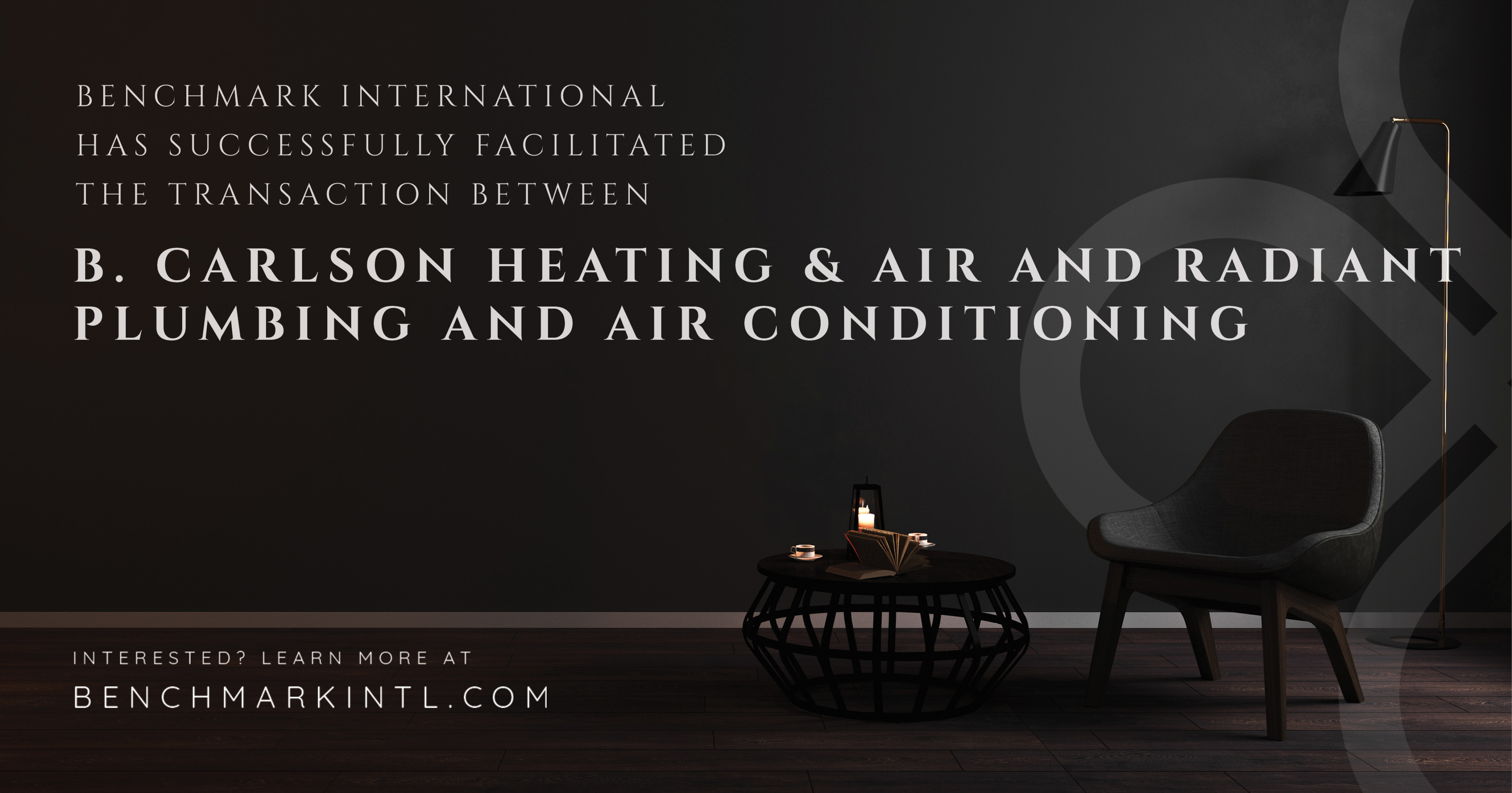 Benchmark International Facilitated The Acquisition Of B. Carlson ...