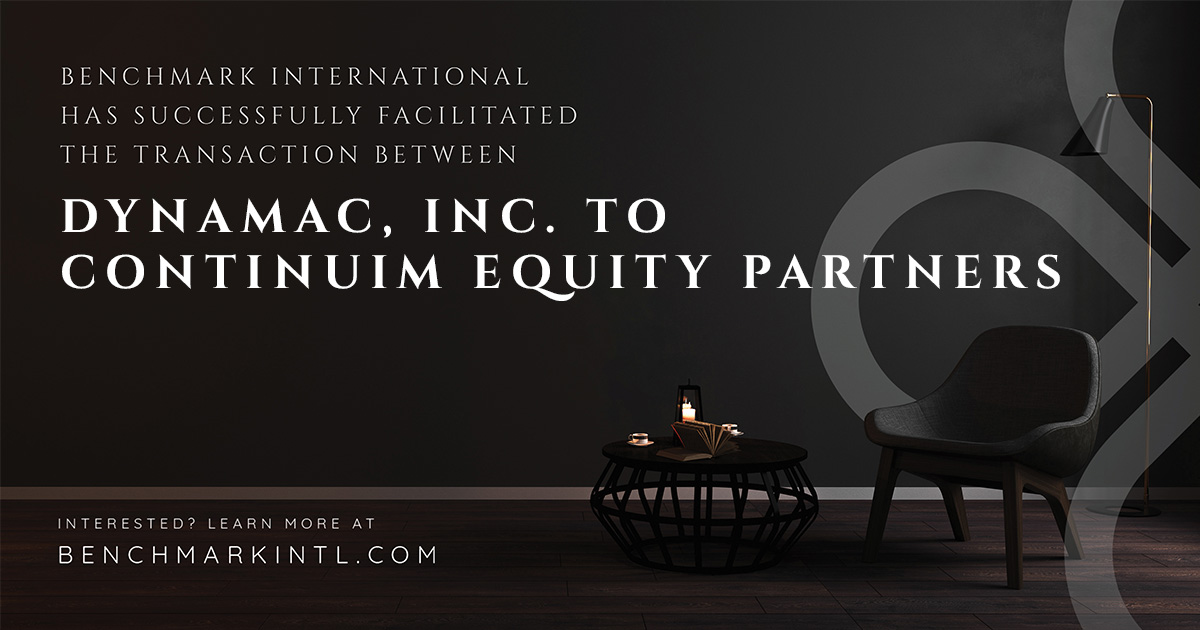 Benchmark International Facilitated The Transaction Between Dynamac ...