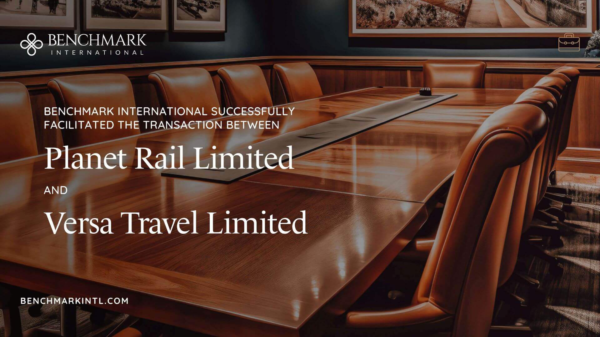 Benchmark International har framgångsrikt faciliterat transaktionen ...