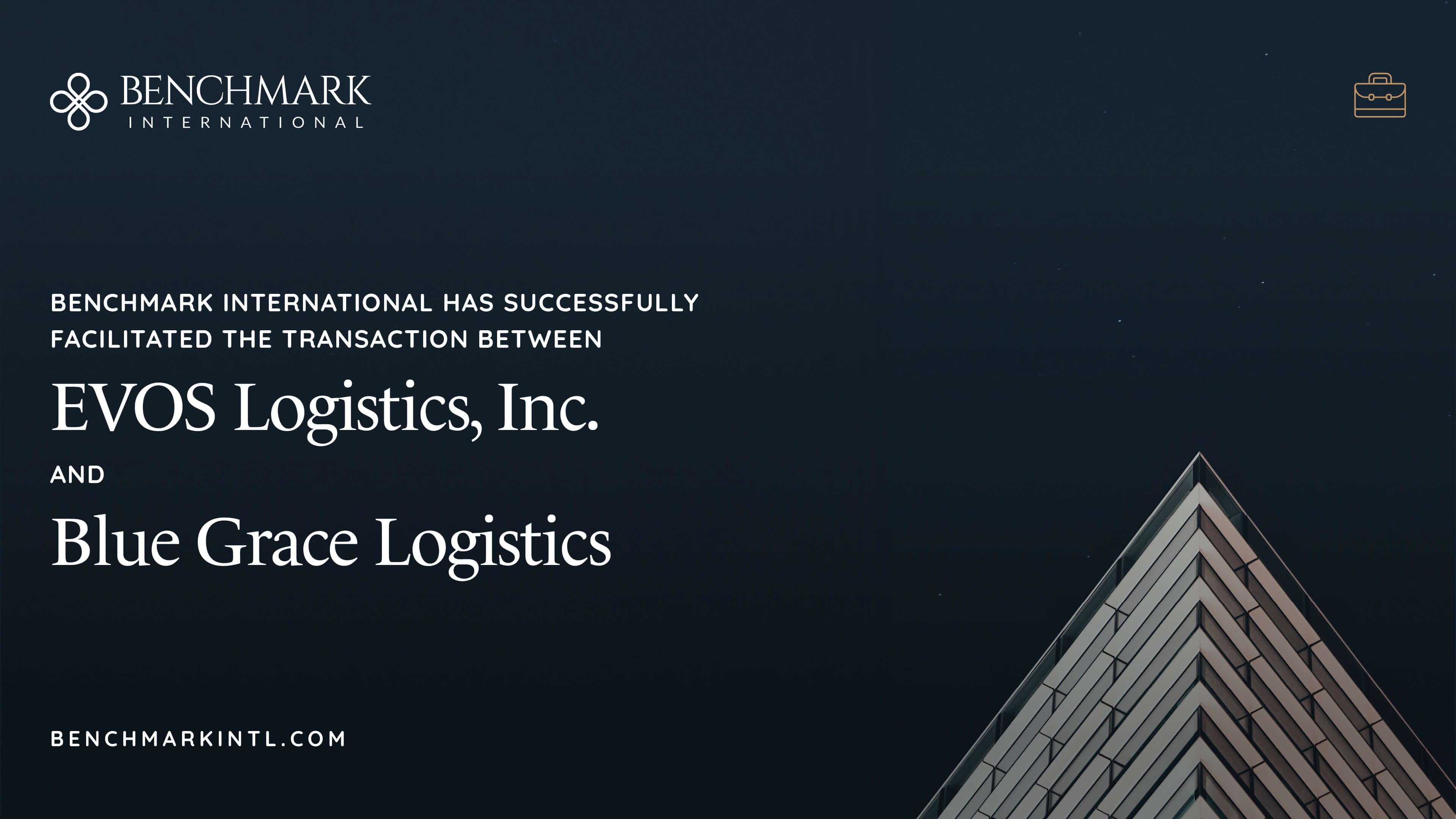 Benchmark International Has Successfully Facilitated The Transaction ...