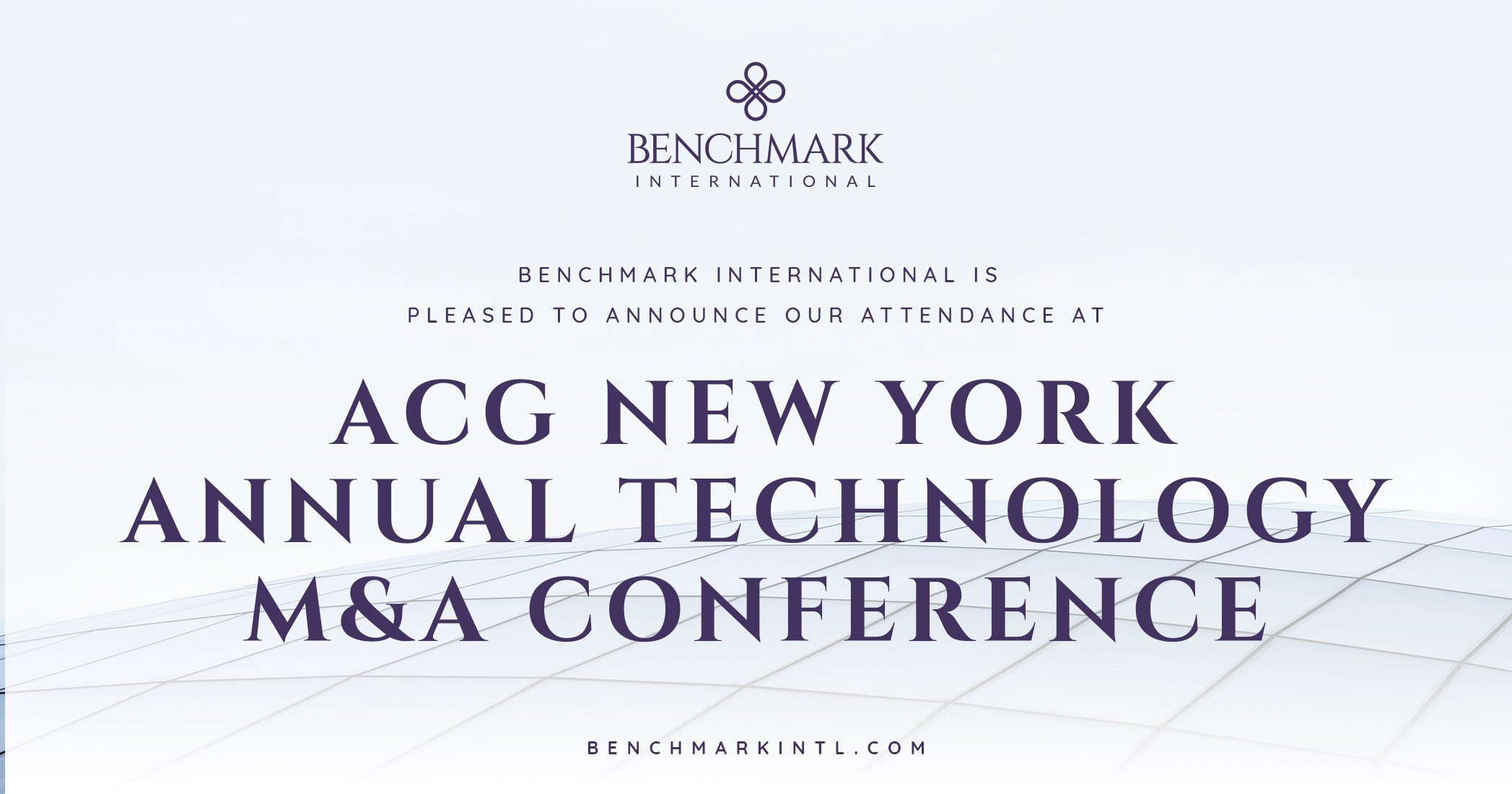 Benchmark International is Pleased to Announce Our Attendance at the ...
