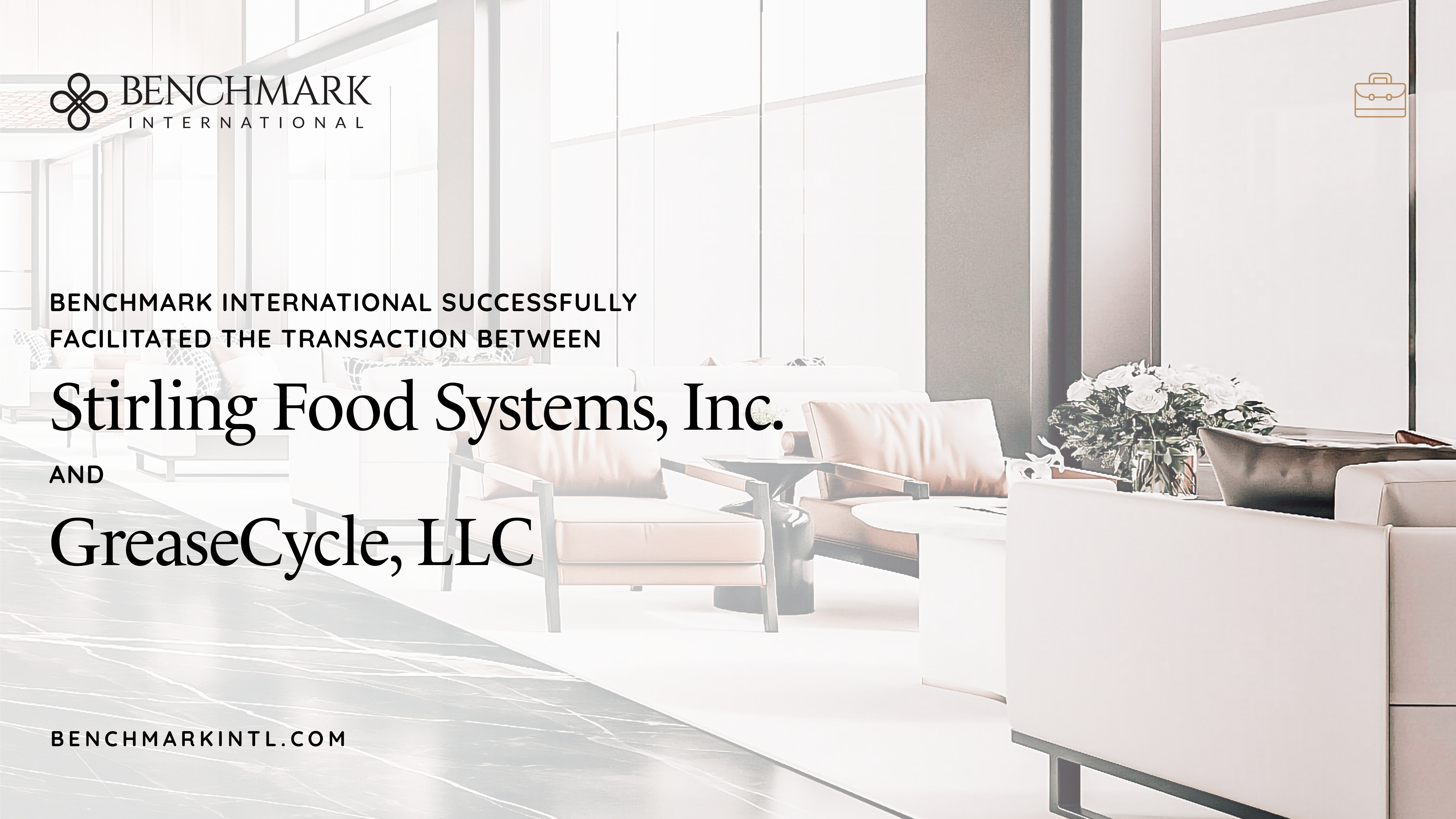Benchmark International Successfully Facilitated a Transaction Between ...