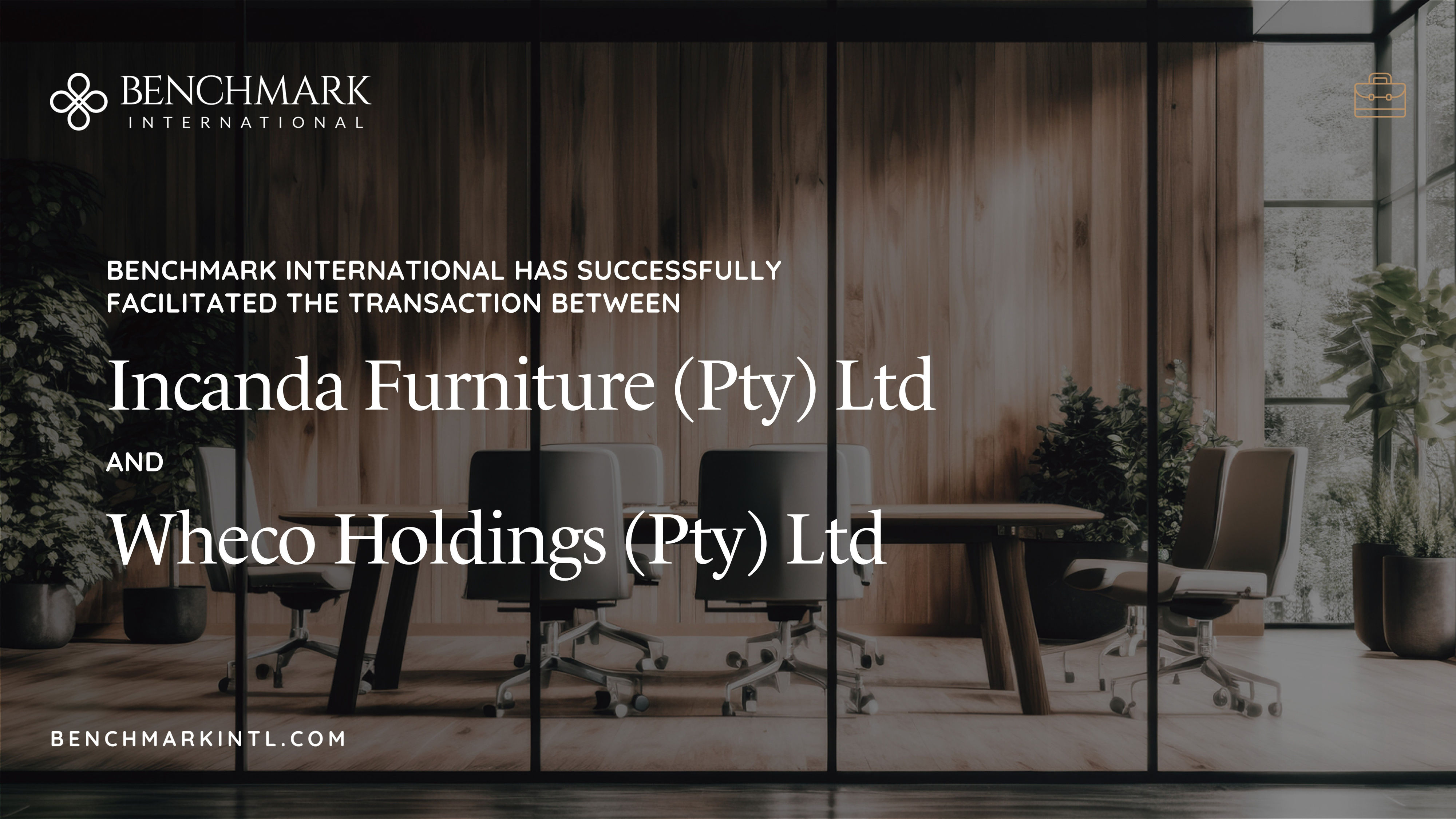 Benchmark International successfully facilitated the acquisition of ...