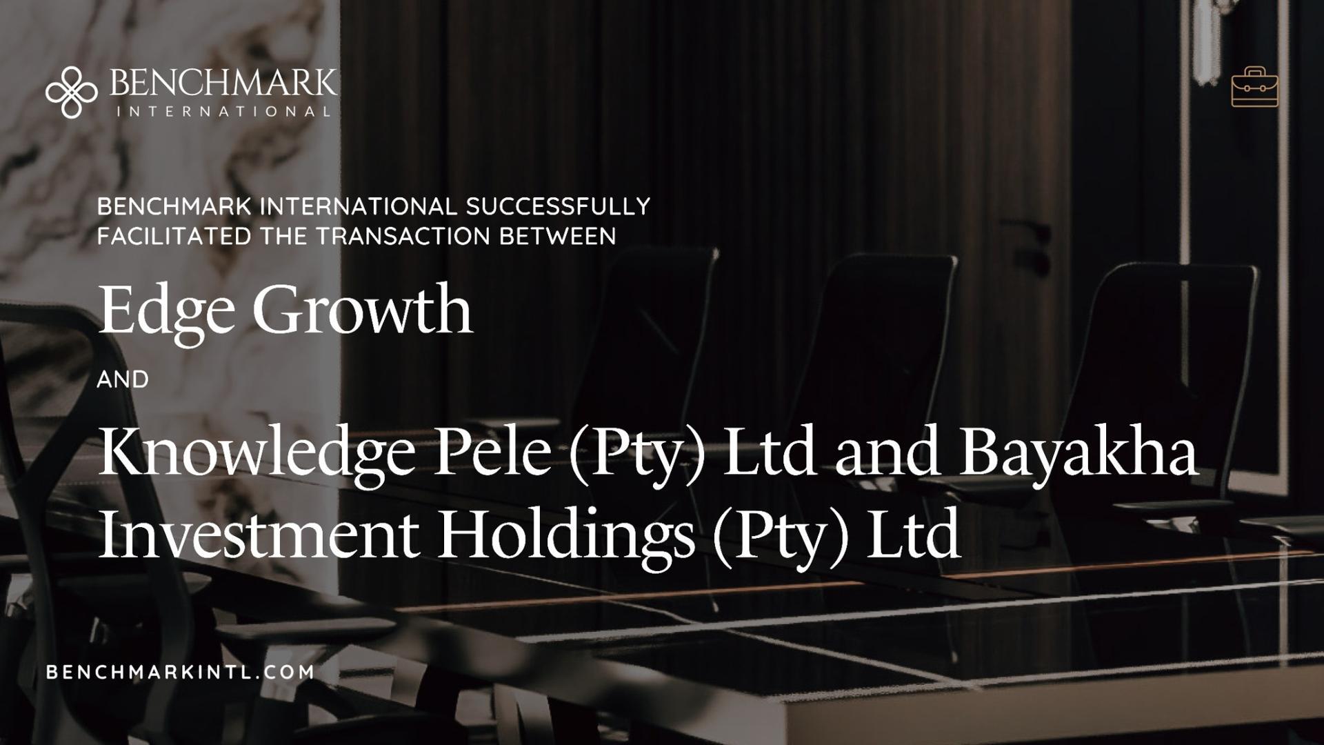 Benchmark International successfully facilitated the sale of a ...