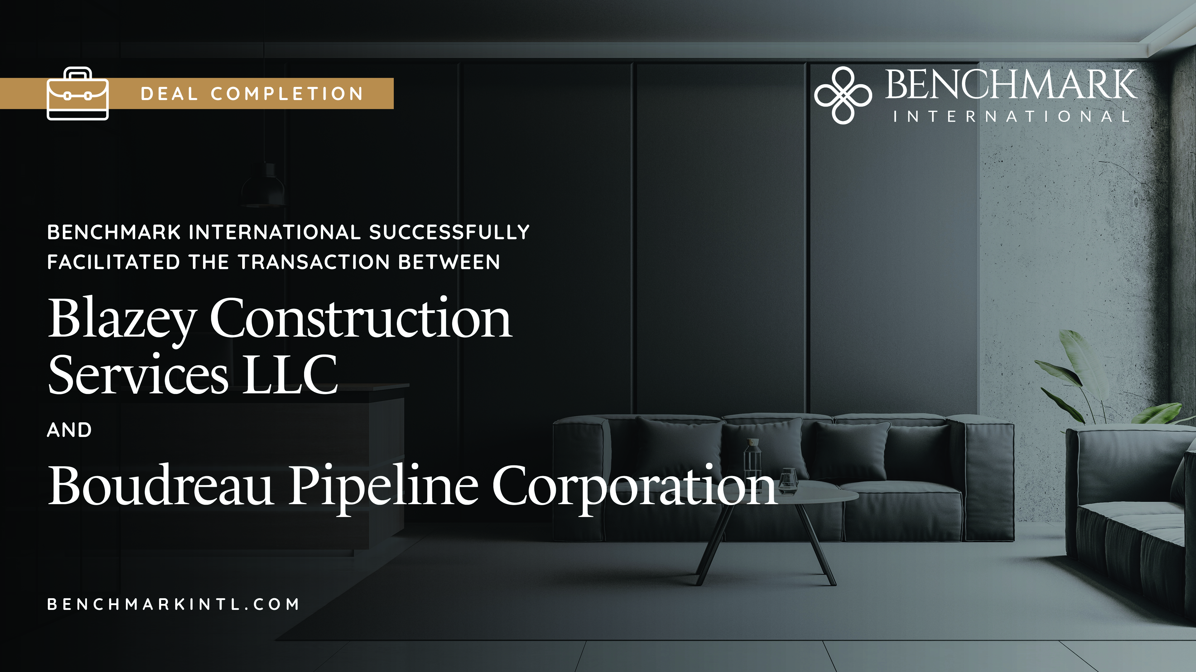 Benchmark International Successfully Facilitated the Transaction ...