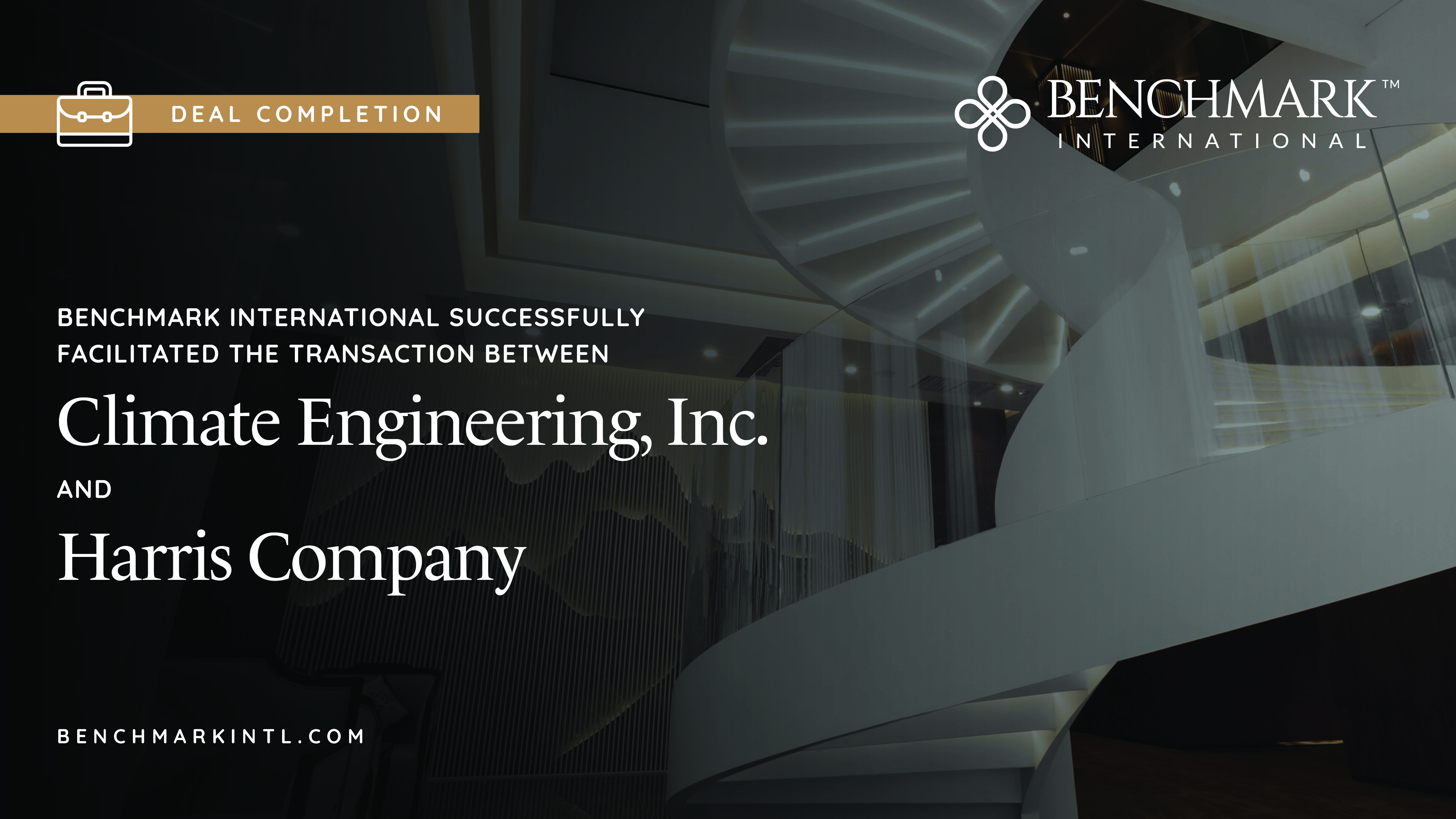 Benchmark International Successfully Facilitated the Transaction ...