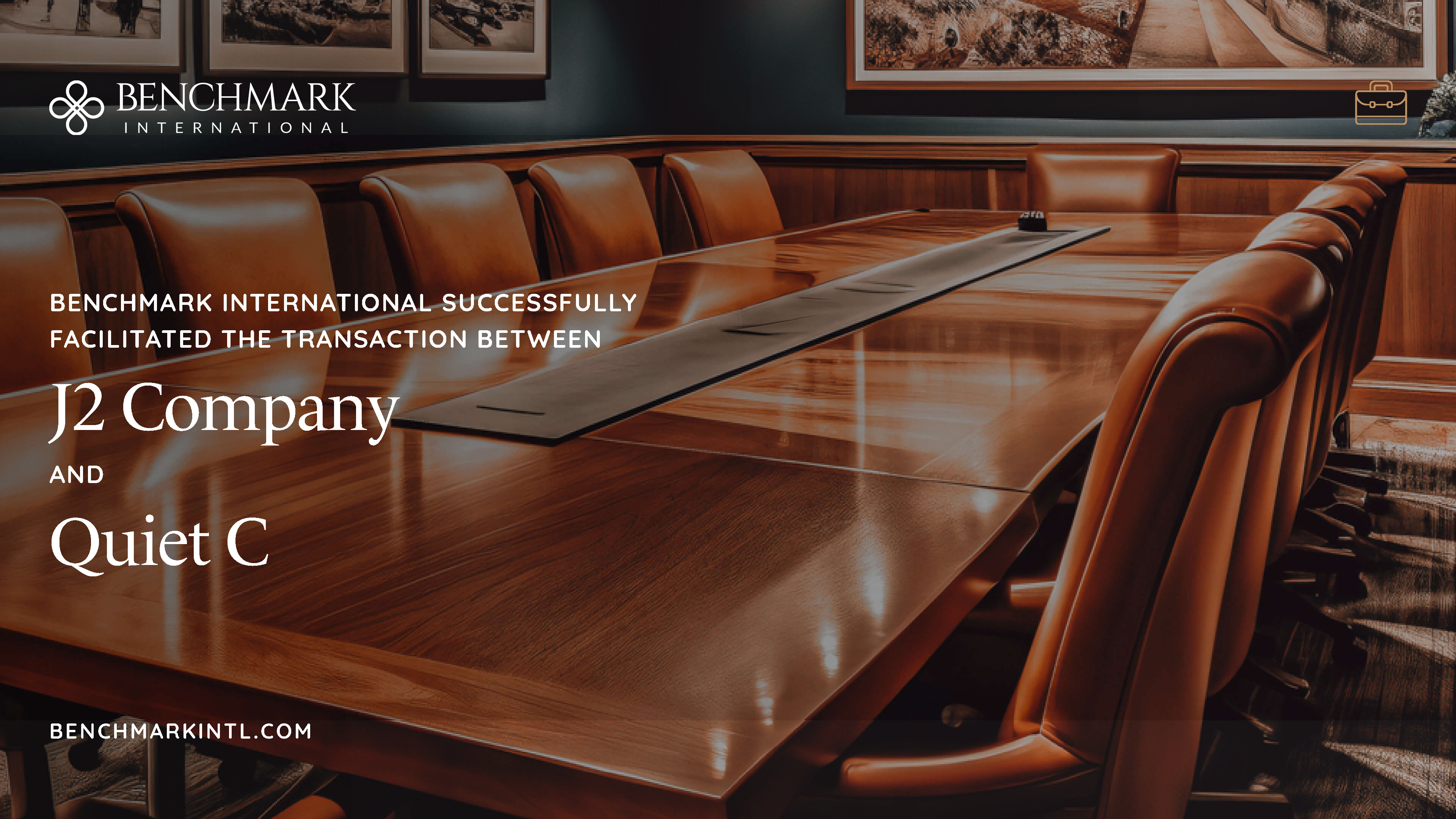 Benchmark International Successfully Facilitated the Transaction ...