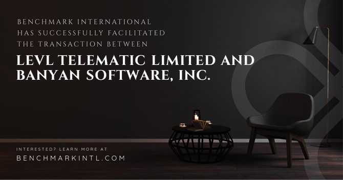 Benchmark International Successfully Facilitated the Transaction Between LEVL Telematic Limited ...