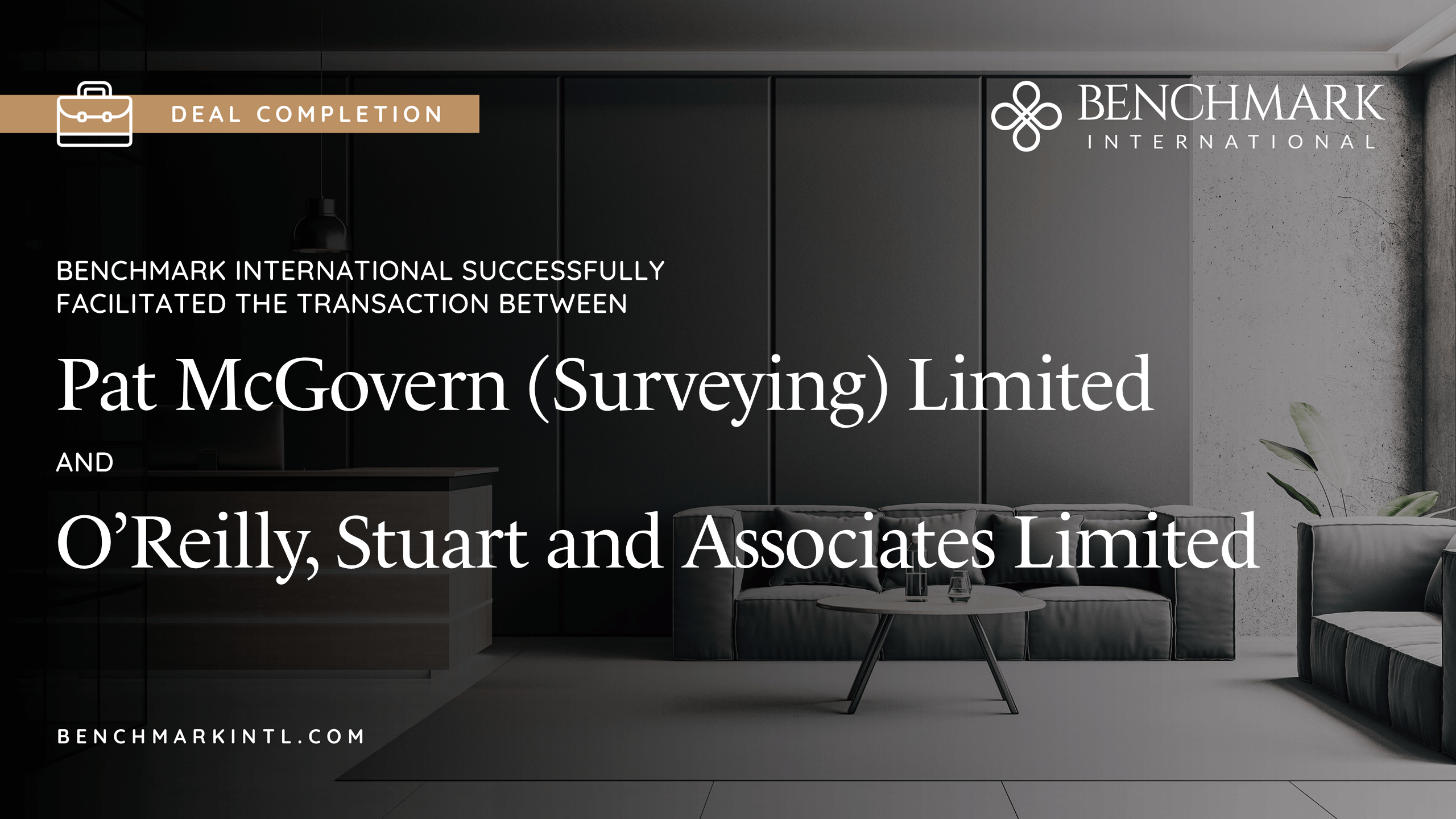 Benchmark International Successfully Facilitated the Transaction ...