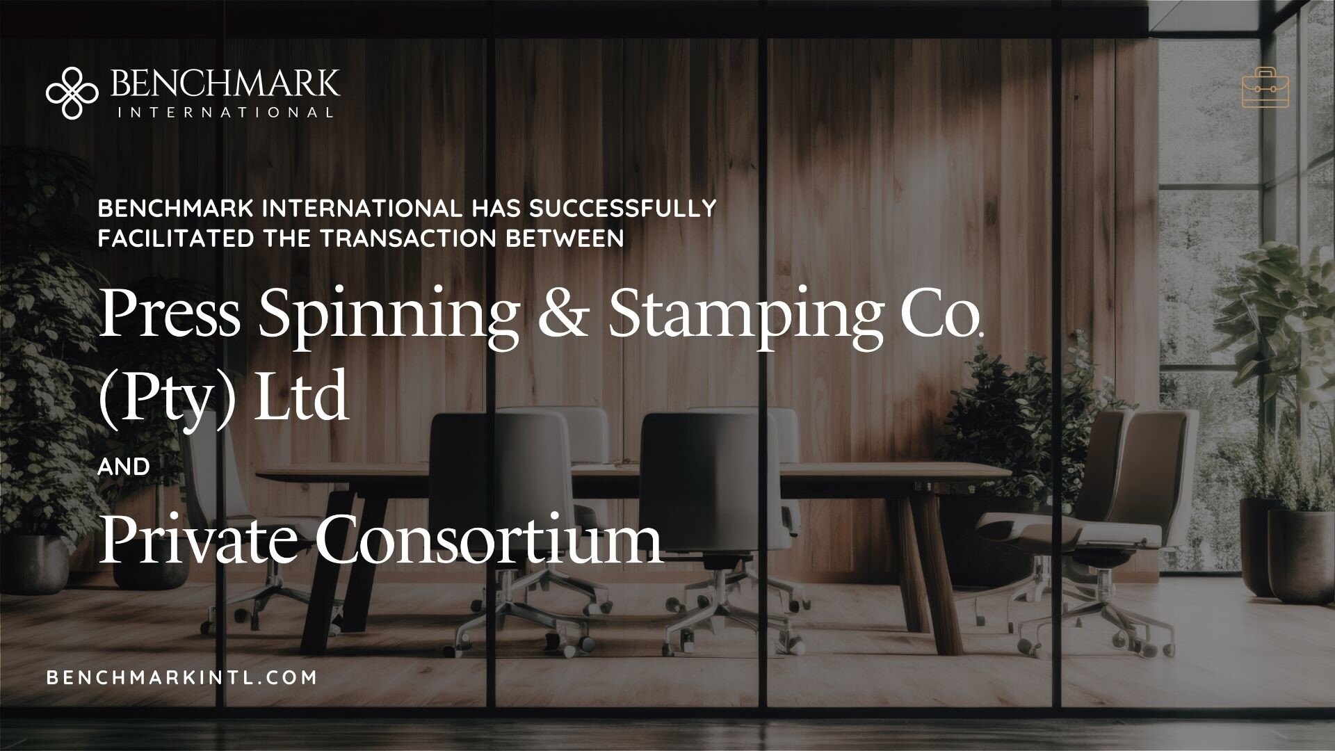 Benchmark International Successfully Facilitated the Transaction ...