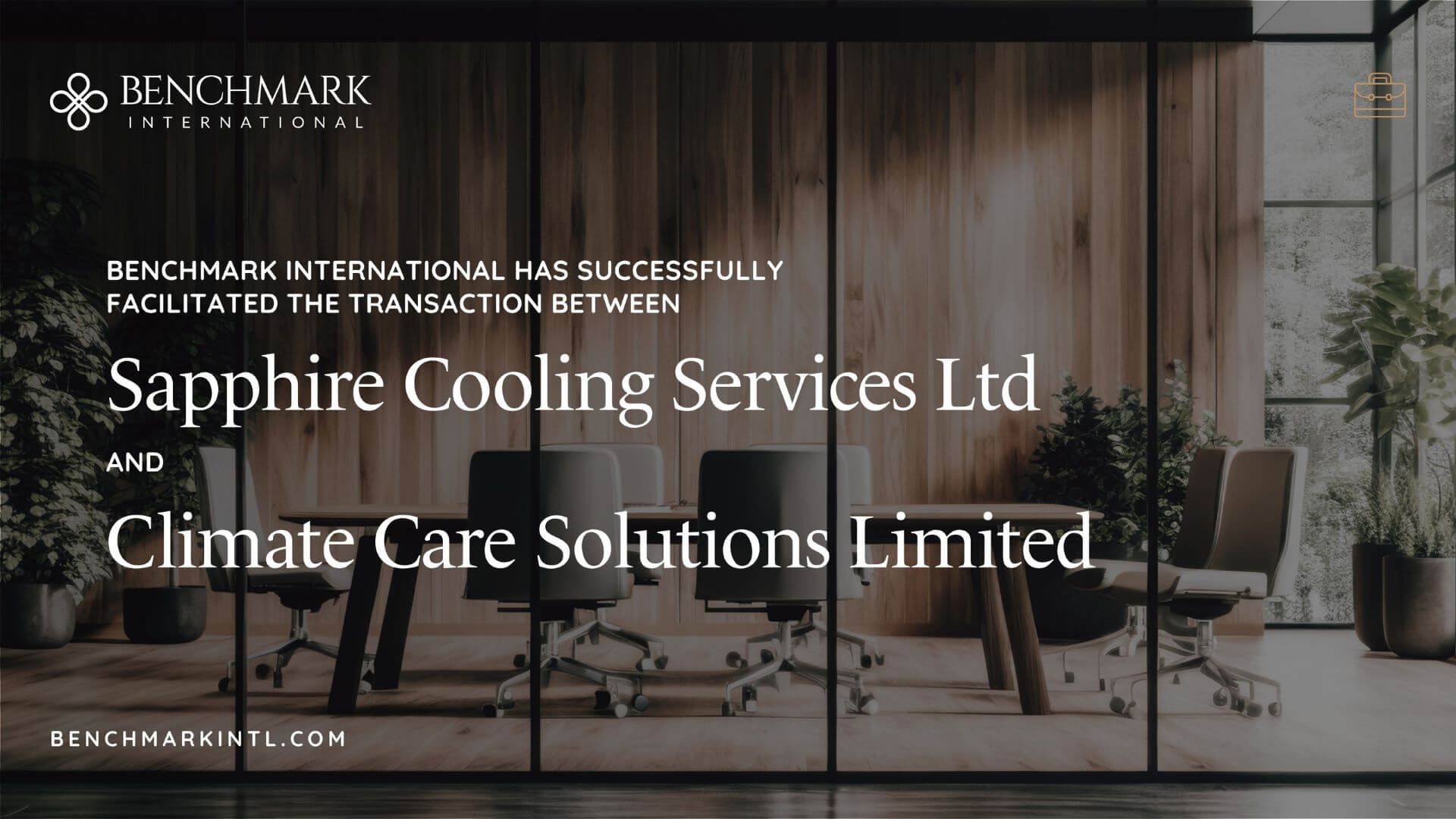 Benchmark International Successfully Facilitated the Transaction ...
