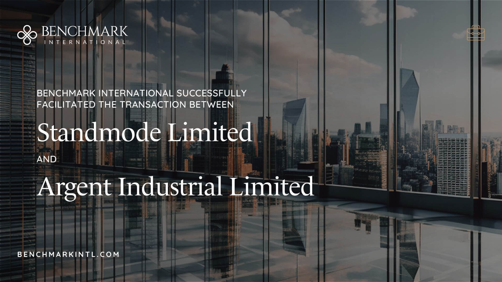 Benchmark International Successfully Facilitated the Transaction ...