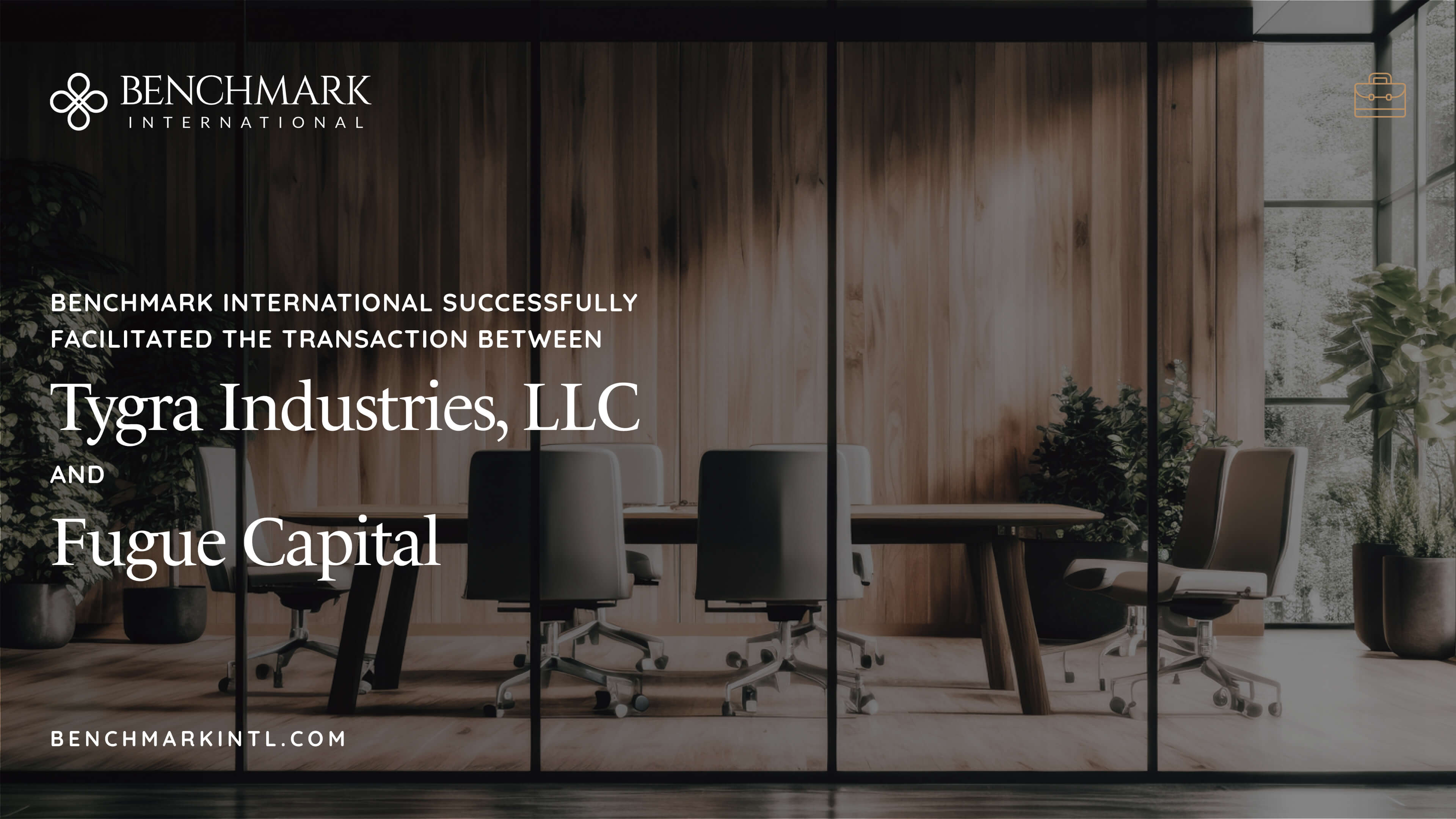 Benchmark International Successfully Facilitated the Transaction ...