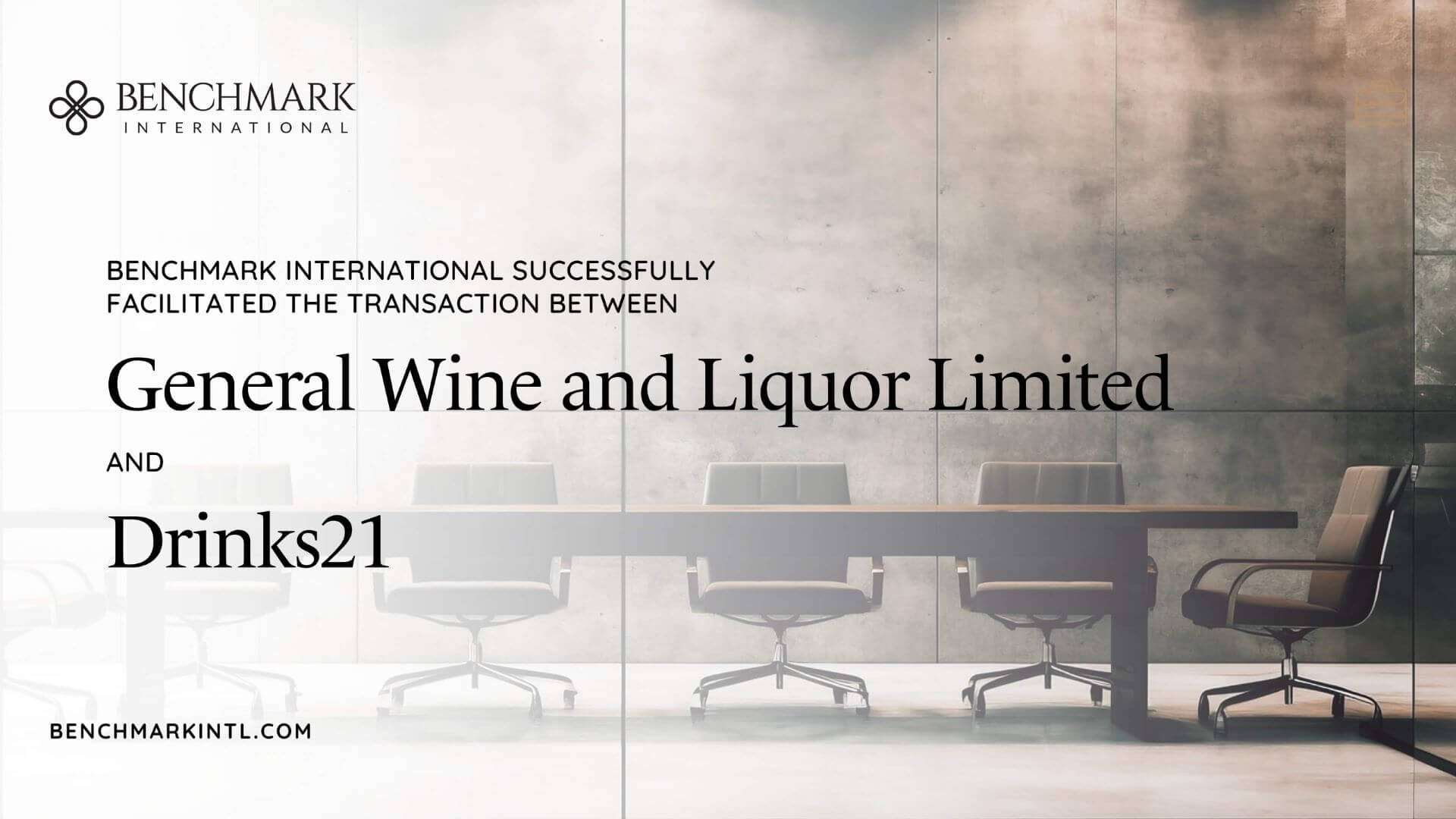 Benchmark International vermittelte erfolgreich die Transaktion ...