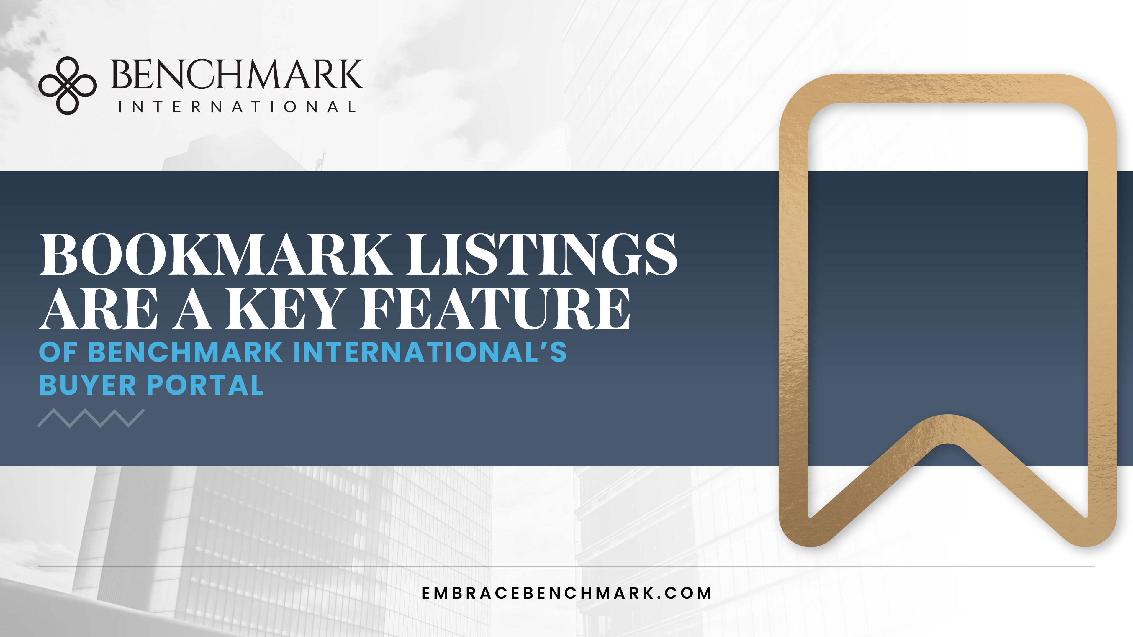 Bookmark Listings Are a Key Feature of Benchmark International's Buyer ...