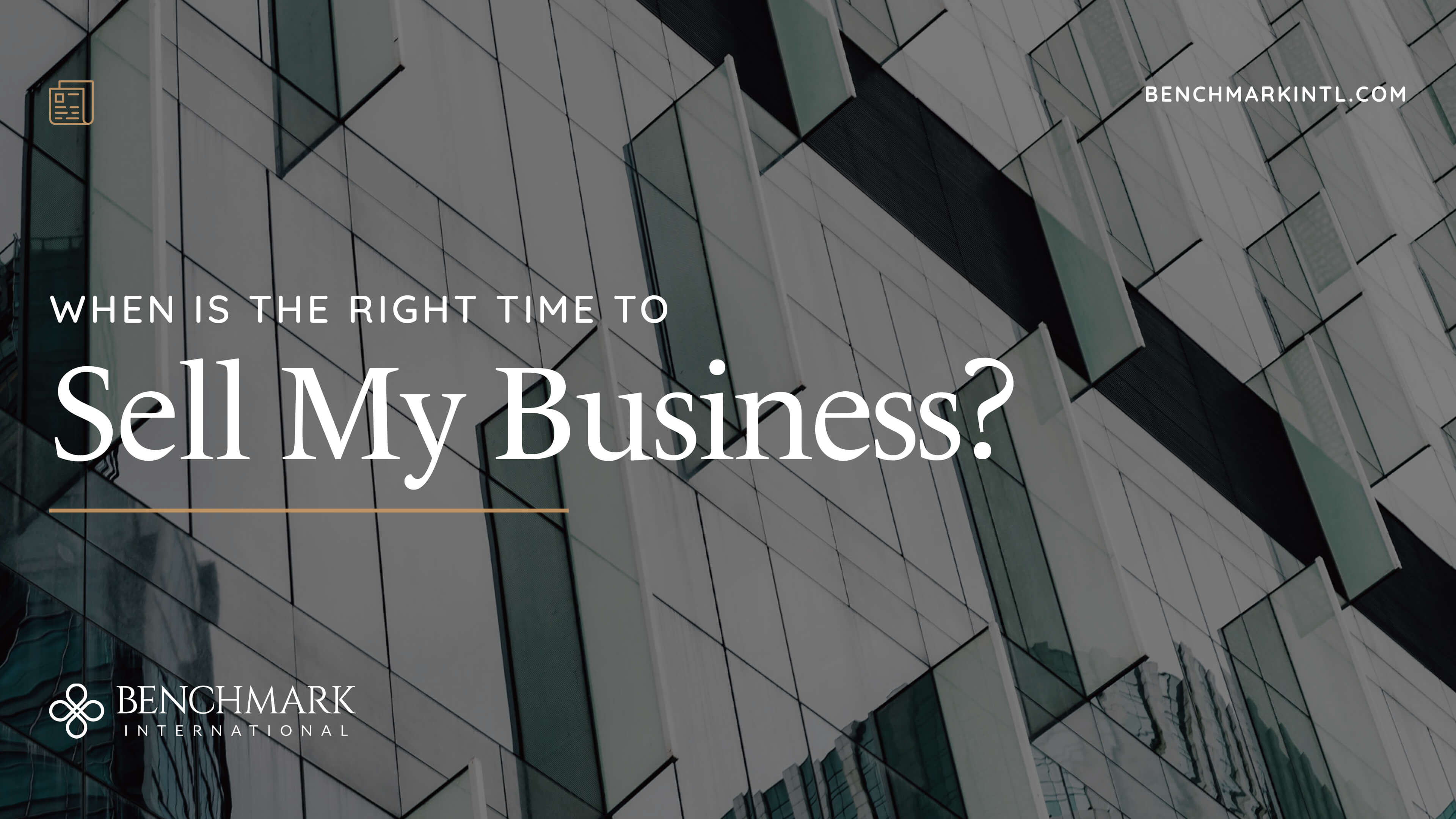 Wann ist der richtige Zeitpunkt für den Verkauf meines Unternehmens?